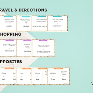 Essential Cebuano Phrases (110 Cards) Flashcards - Cebuano English ...