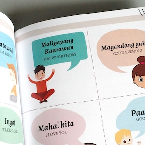 My First Filipino Book (43 Pages) | Filipino English Book for Bilingual ...