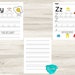 Alphabet Handwriting Worksheets With Spanish Vocabulary Words ...