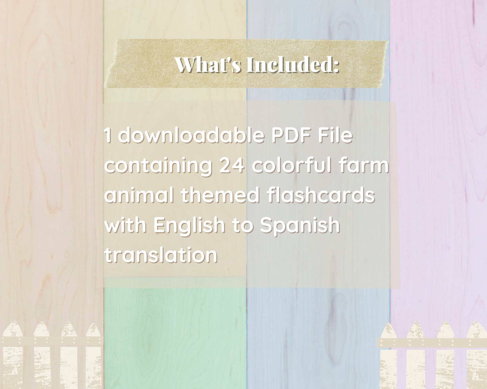 Spanish & English Farm Animal and Insect Bilingual Flashcards ...