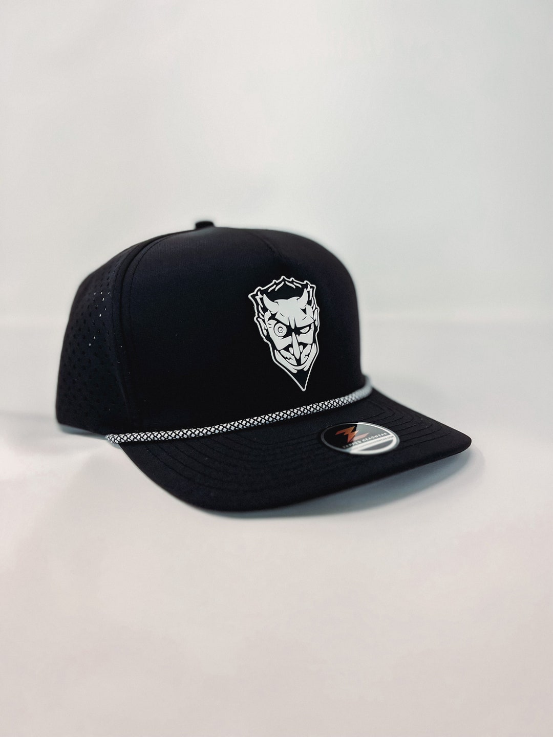 Rope Brim Trucker Hat - Sinister Speed Shop - Etsy