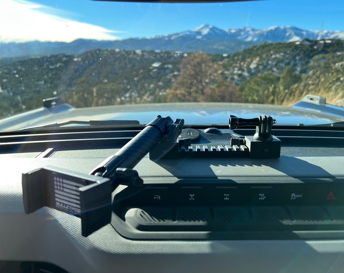 Full-size Bronco Dash Mount Picatinny Accessory Rail With Quick-release ...