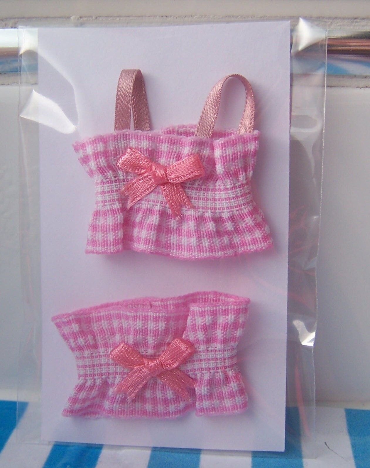 Dolls House Clothes 12th Scale Underwear Set Bra Briefs - Etsy UK