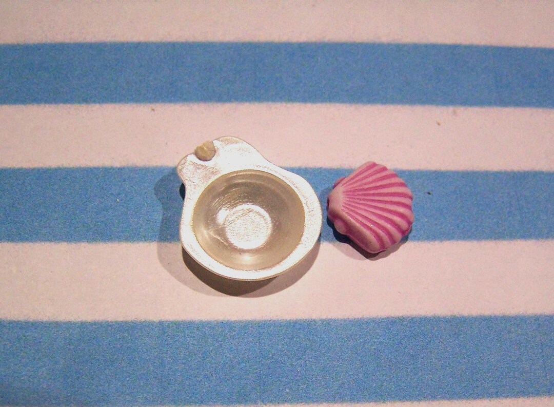 Miniature, Soap Dish, 12th Scale, Seashell, Bathroom, Set, Soap ...