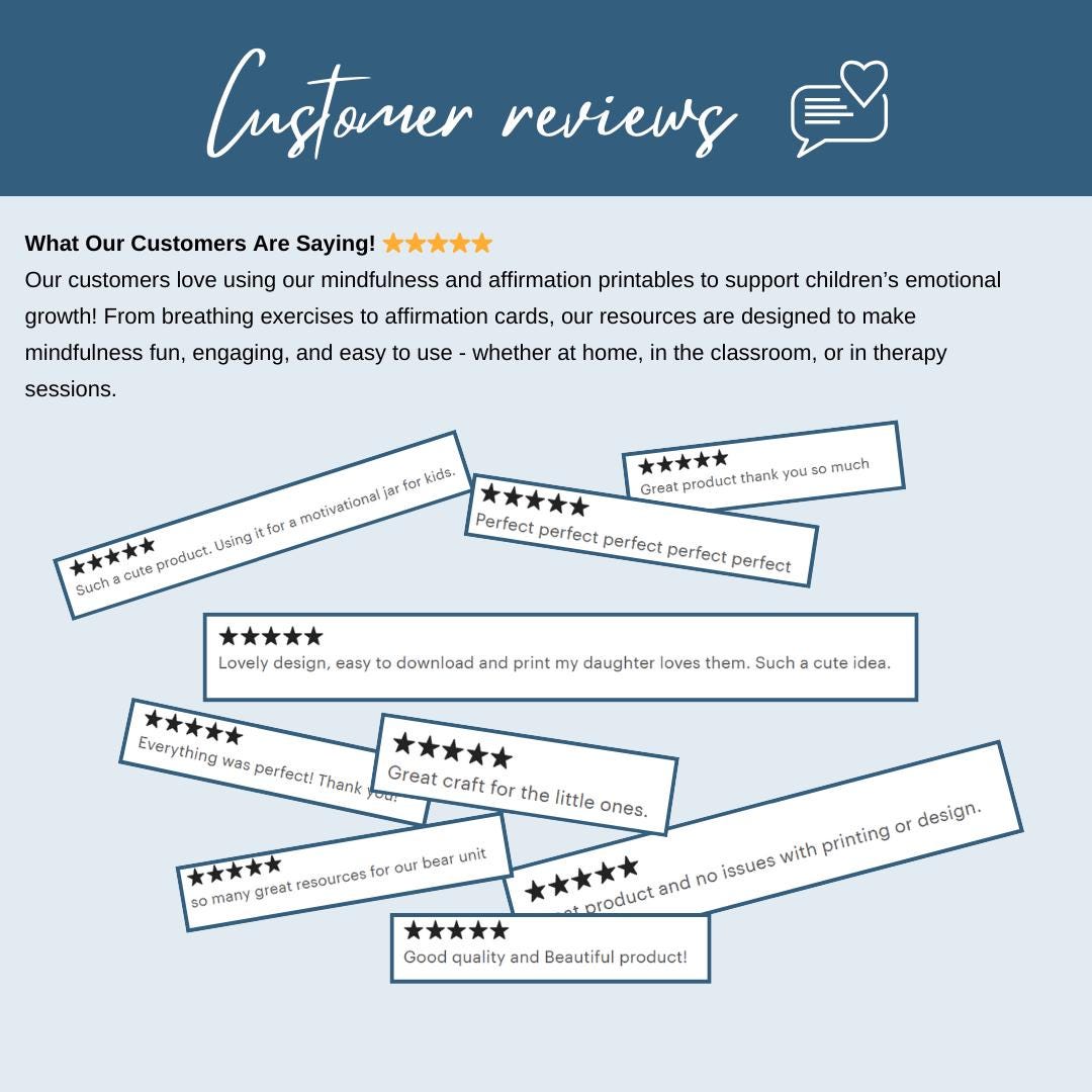 Family Mindfulness Bucket List Printable – Color & Color-in Versions ...