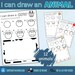 I Can Draw Animals Bundle, 12 Directed Drawing Animal Worksheets for ...