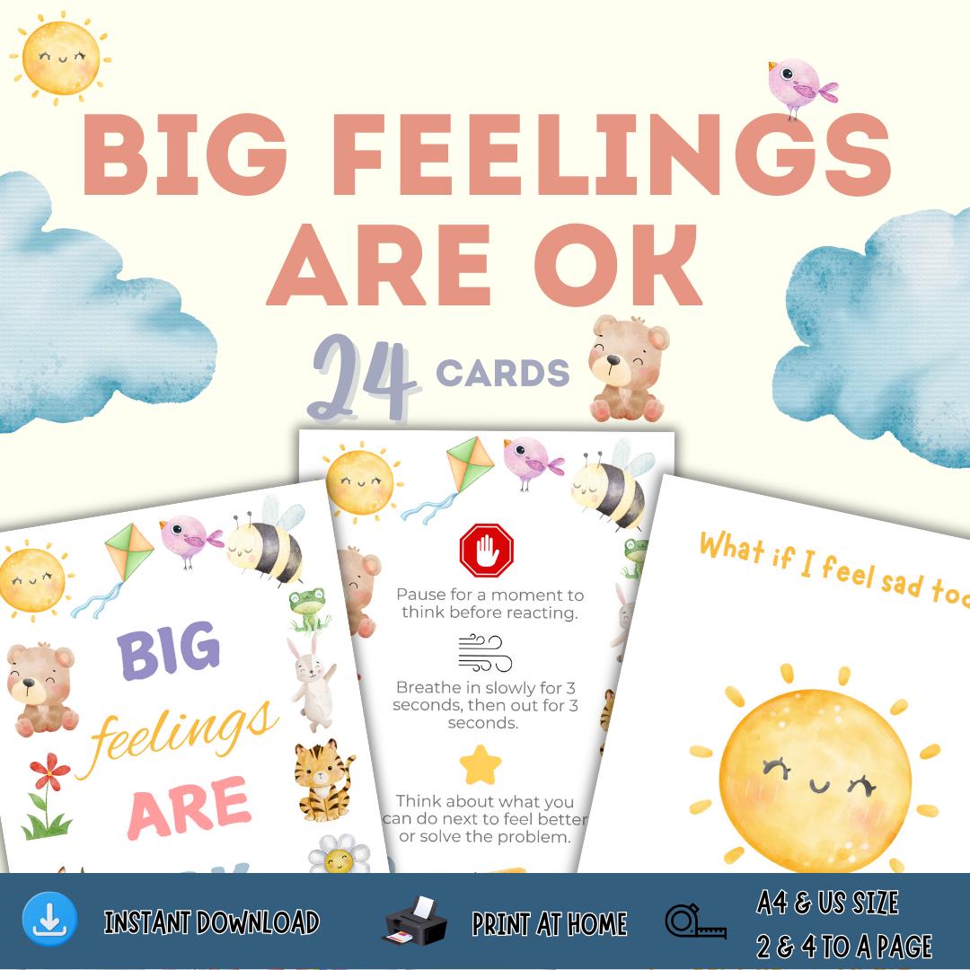 Emotional Regulation Cards for Kids: Printable Coping Strategies ...