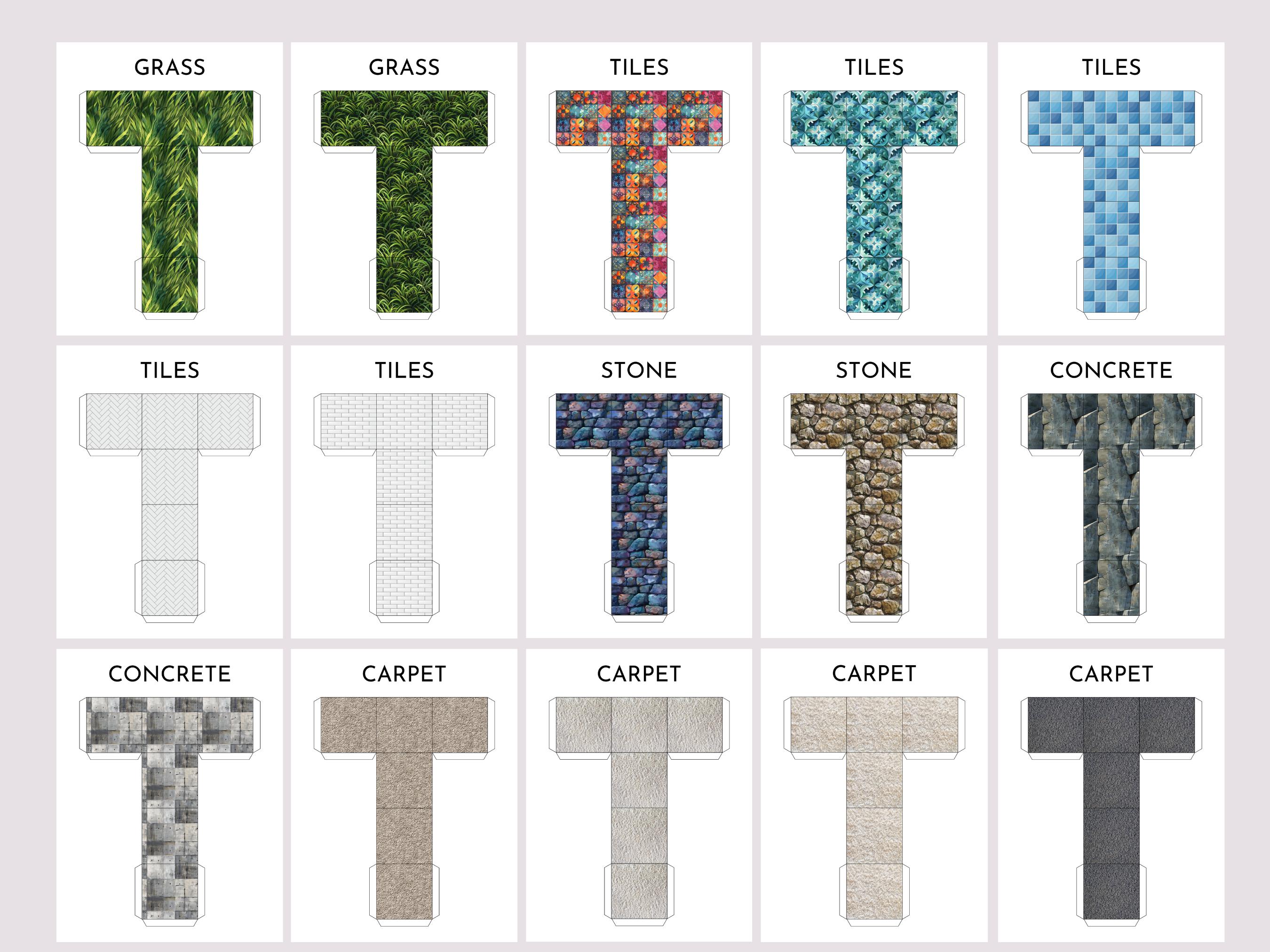 Construction Blocks Printable Building Material Blocks Activity for ...