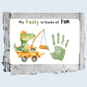 My Daddy is Loads of Fun Handprint Craft Activity for Kids ...