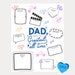 All About Dad Printable, Father's Day Gift, Father's Day Craft for Kids ...