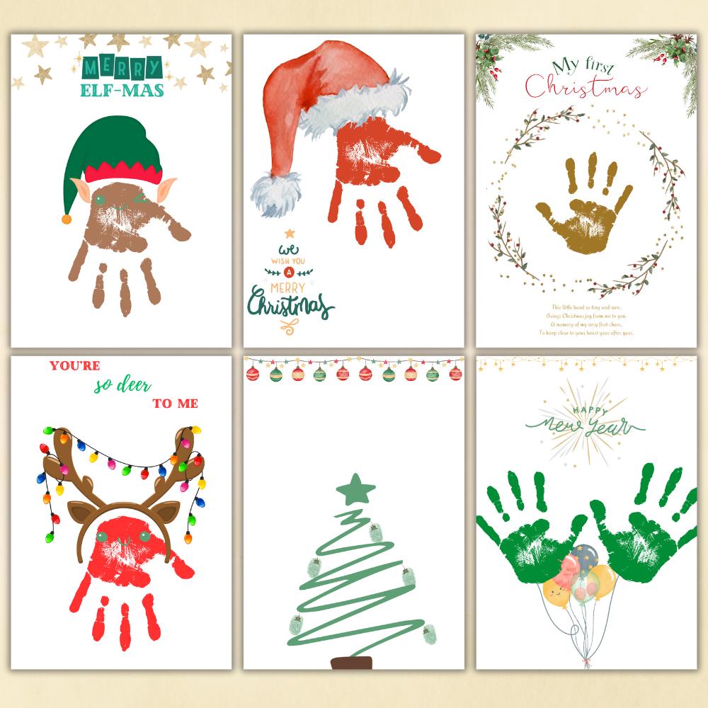 End of Year Seasonal Handprint Craft Bundle - 10 Fall, Thanksgiving ...