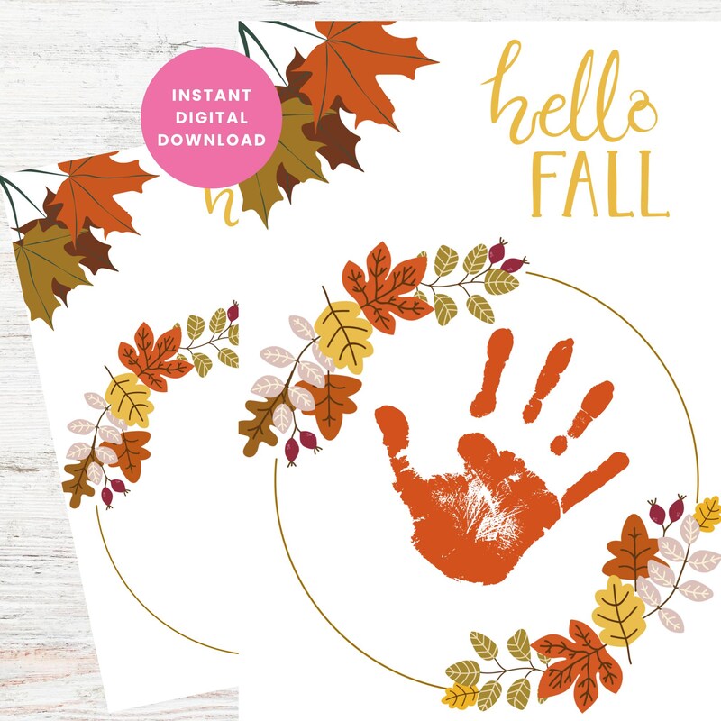 Handprint Art - Etsy