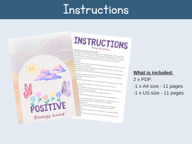 Positive Affirmations for Kids Scavenger Hunt: Empowering Printable ...