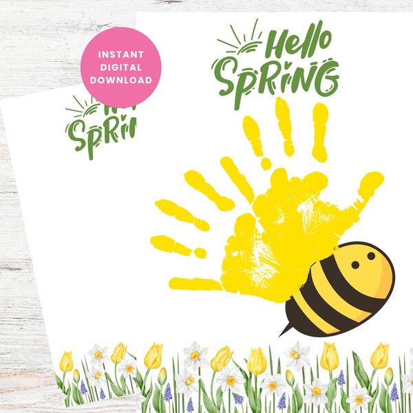 Hello Spring - Etsy