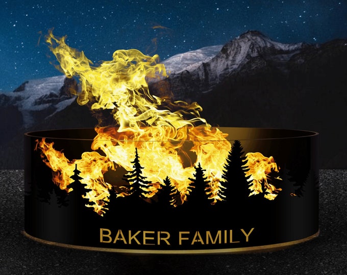 Personalized/custom Fire Pit That Will Last Heavy Duty and Long Lasting ...