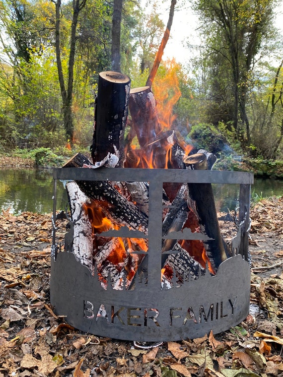 Heavy Duty Fire Pit Ring - Etsy
