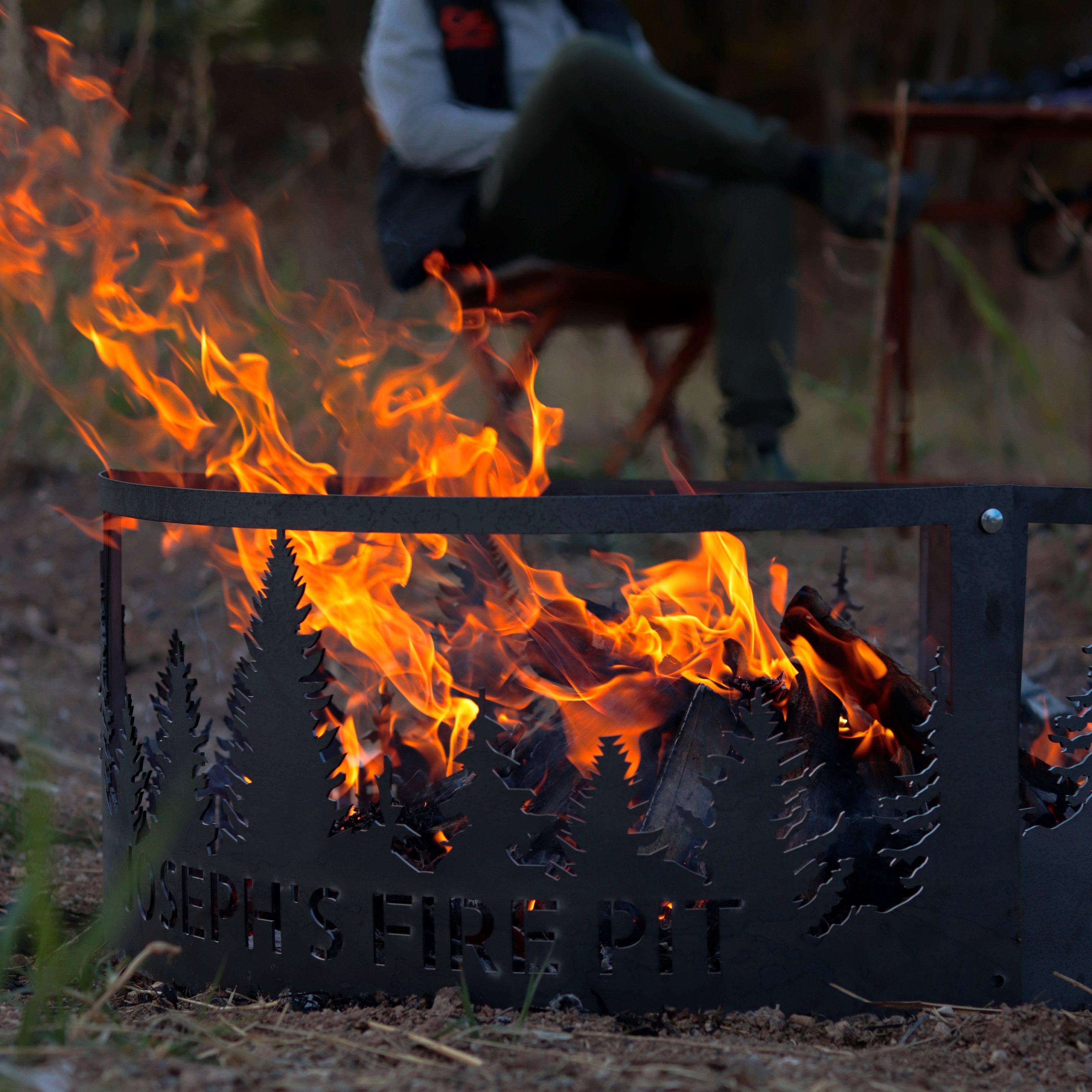 Personalized Fire Pit, Gift for Him, Custom Gift for 11th Anniversary ...
