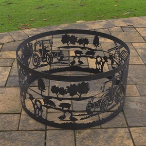 Custom Fire Pits Custom Fire Ring Pits Heavy Duty Outdoor Fire Pit ...