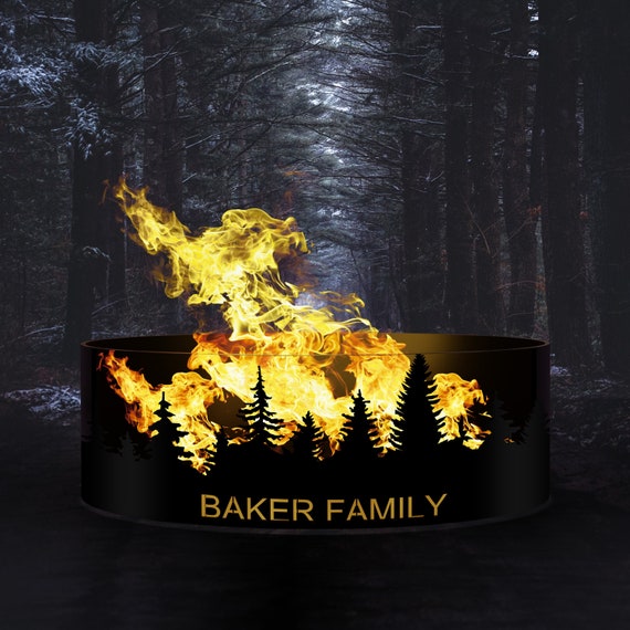 Gold Fire Pit