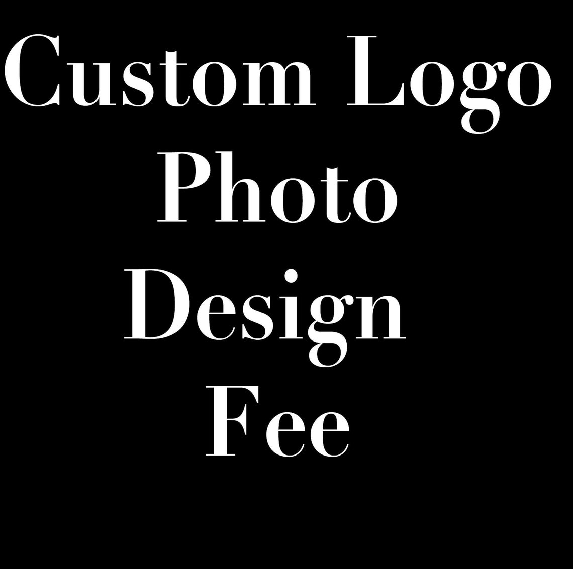 Photo / Logo Design Fee - Etsy