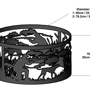 Hunting Fire Pits, Dog Fire Ring Pits, Heavy Duty Outdoor Fire Pit ...