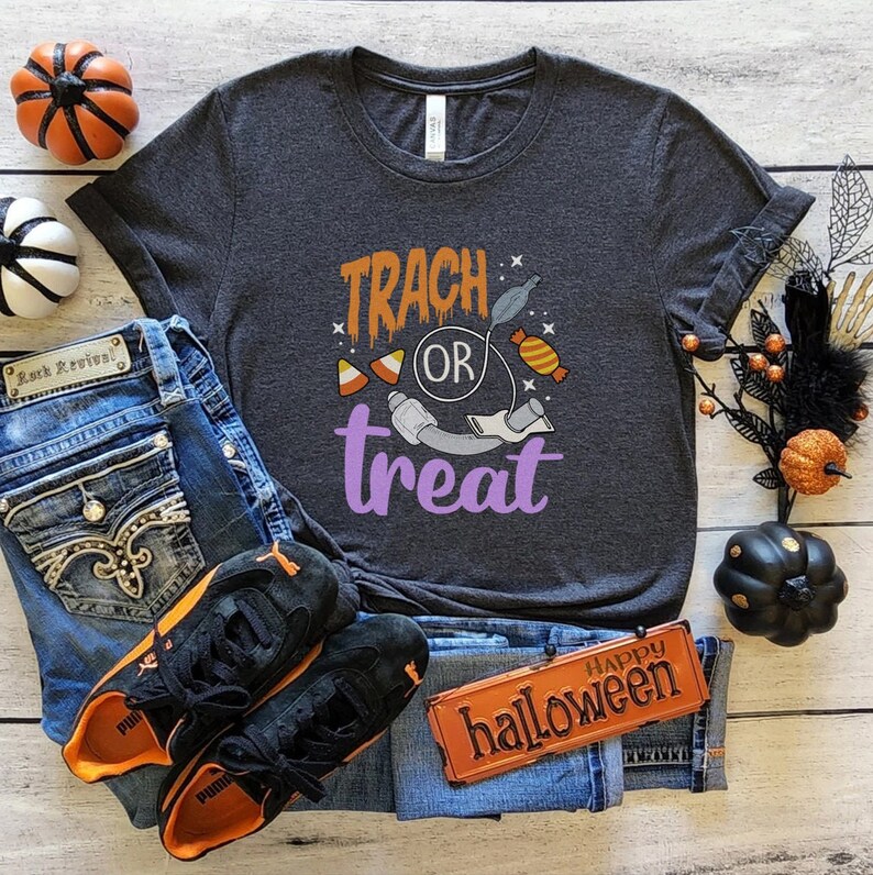 Nurse Respiratory Therapist Halloween Shirt Trach or Treat - Etsy