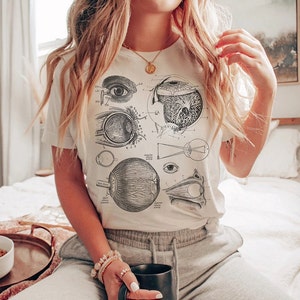 Eye Anatomy Shirt, Ophthalmology T-shirt, Eye Tshirt, Optometry ...