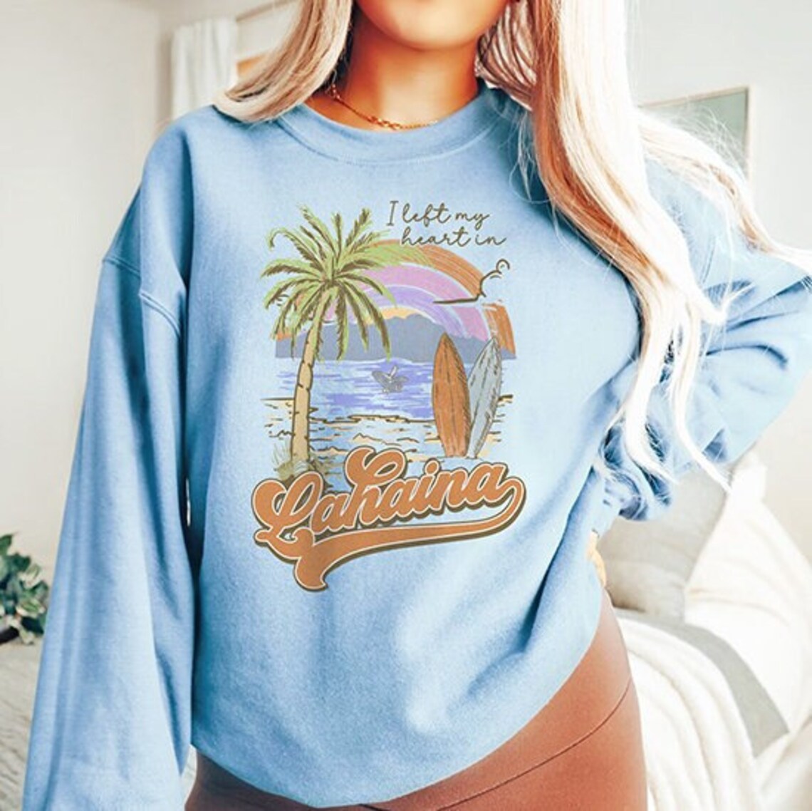 Lahaina Maui Shirt, Left My Heart in Lahaina, Hawaii Summer Vacation ...