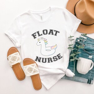Float Pool Nurse T-shirt - Funny Cute Float RN Shirt Gift - Float ...