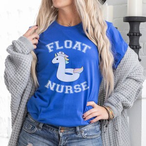 Float Pool Nurse T-shirt - Funny Cute Float RN Shirt Gift - Float ...