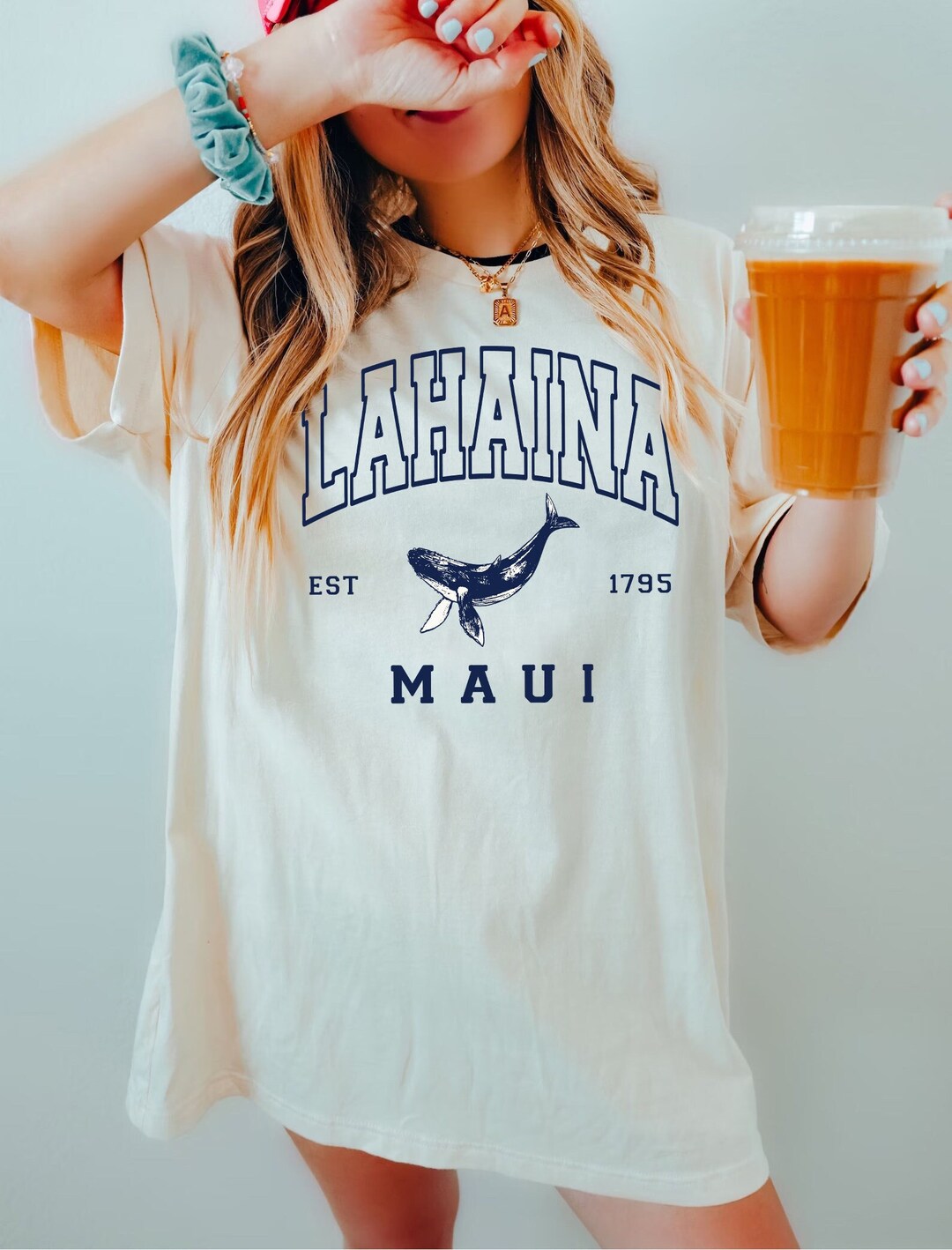 Lahaina Collegiate Shirt, Maui Hawaii Strong Letterman Tshirt Lahaina ...