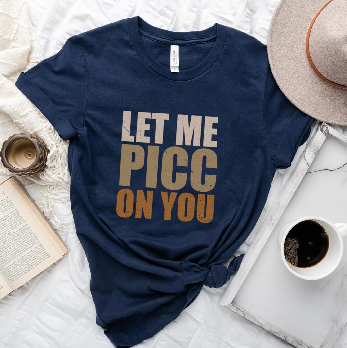 Let Me Picc on You T-shirt, PICC Nurse RN Tshirt, Funny VAT Vascular ...