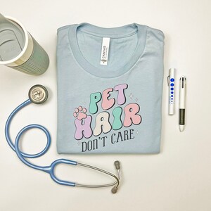 Retro Vet Tech T-shirt, Groovy Trendy Veterinarian Tshirt, Veterinary ...