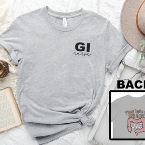 GI Nurse Crew Squad T-shirt, GI Nurses Week Shirts, Cute Gastro RN ...