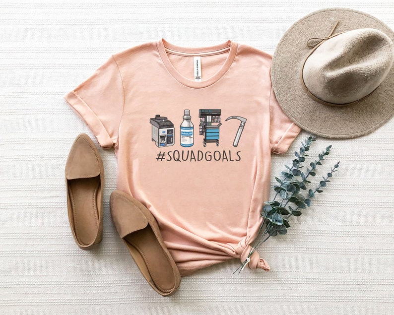 Anesthesia Squad Goals T-shirt Funny Anesthesia Tech Shirt - Etsy