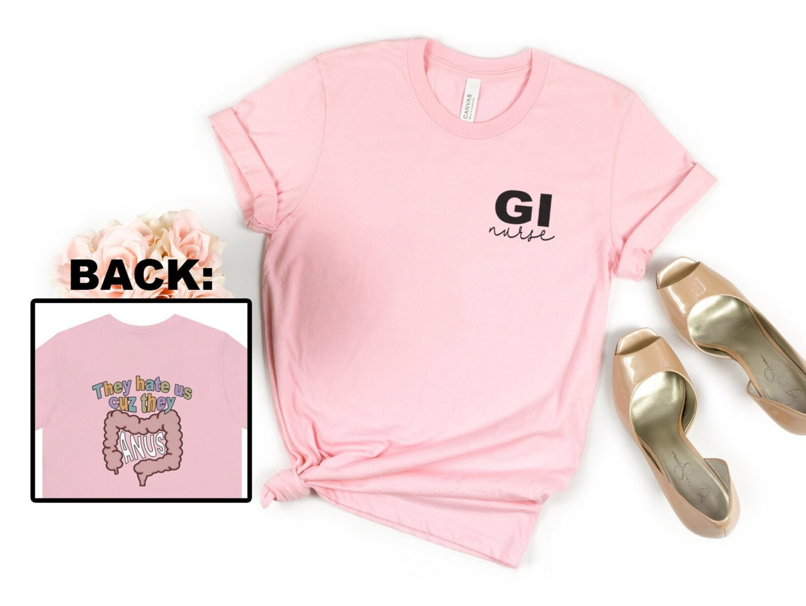 GI Nurse Crew Squad T-shirt GI Nurses Week Shirts Cute - Etsy