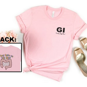 GI Nurse Crew Squad T-shirt, GI Nurses Week Shirts, Cute Gastro RN ...