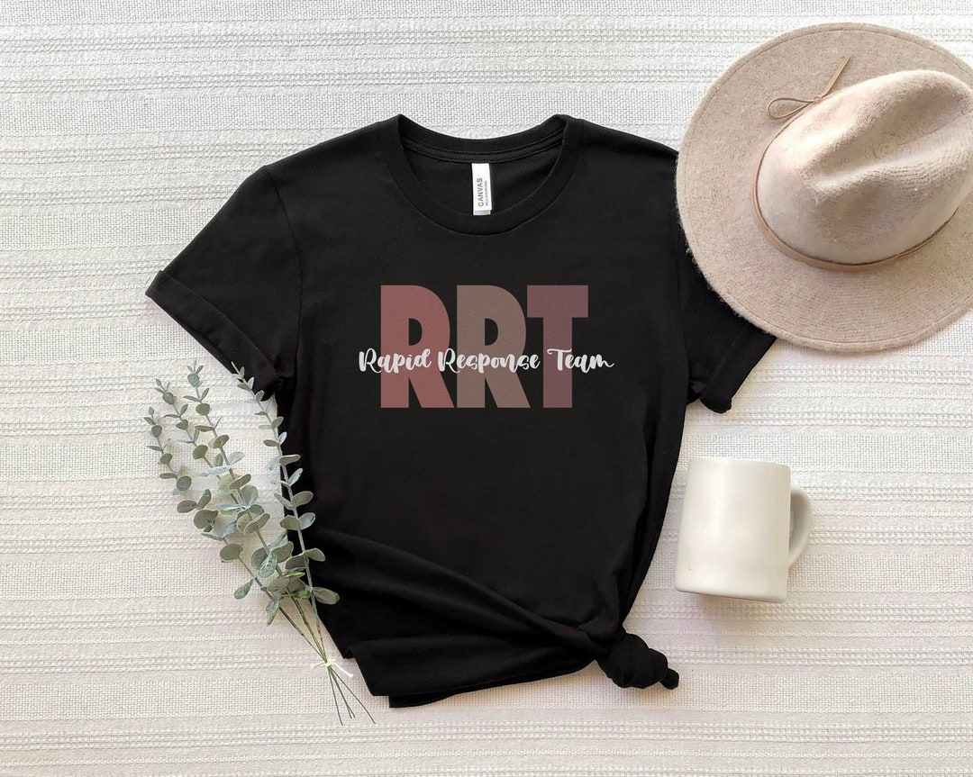 Nurse Shirts, Nurse Gift, RRT Nurse T-shirt, Nursing Shirt, Registered ...