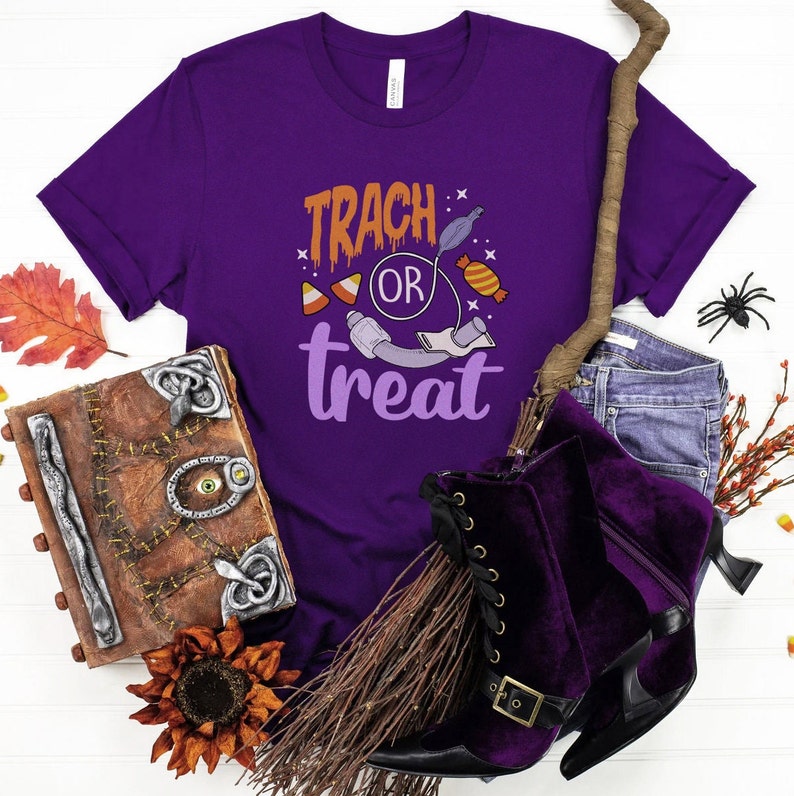 Nurse Respiratory Therapist Halloween Shirt Trach or Treat - Etsy