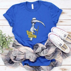 Mac Daddy Laryngoscope T-shirt, Funny Anesthesia Tshirt, Funny CRNA ...