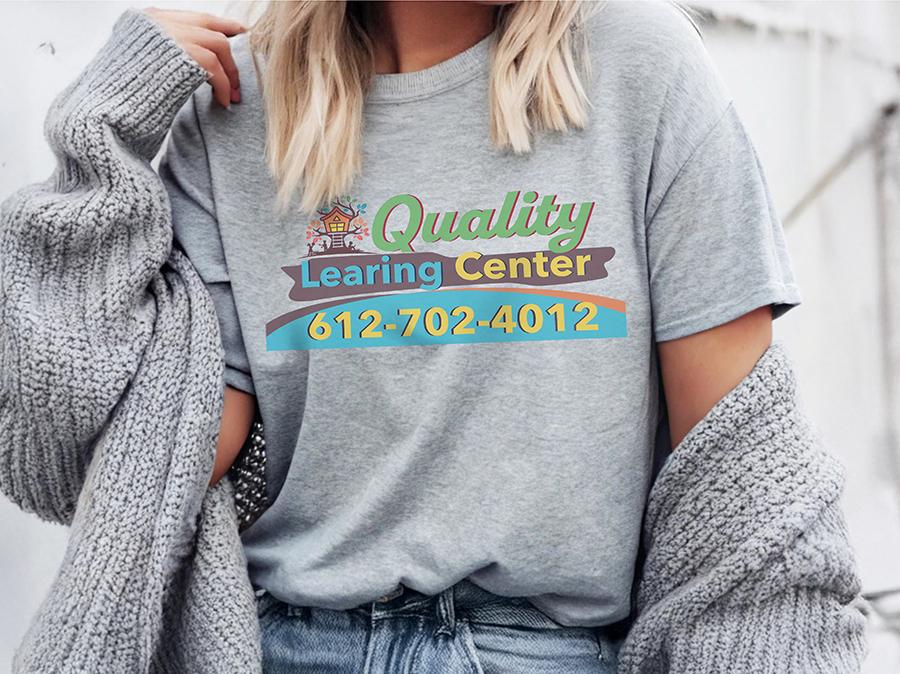 Quality Learing Center Logo Tee | Funny Republican Humor Childcare T ...