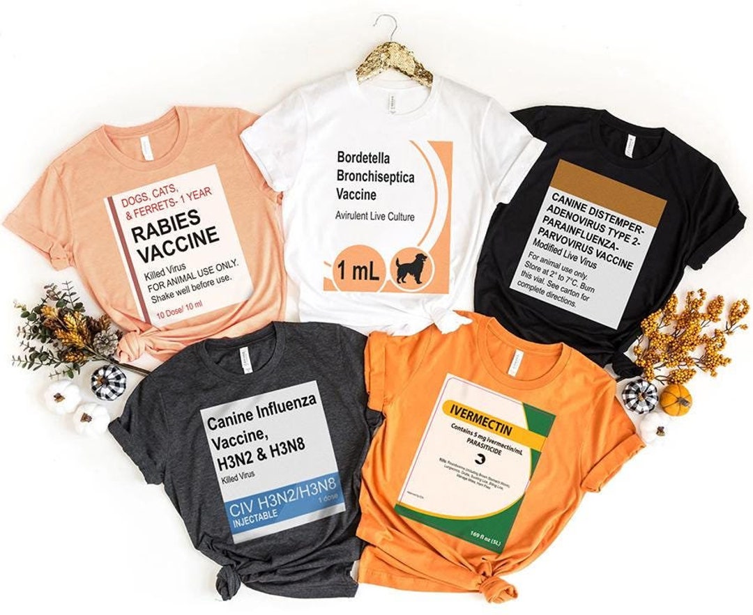 Funny Vet Halloween Costume T-shirt | Vet Tech Assistant Group Crew ...