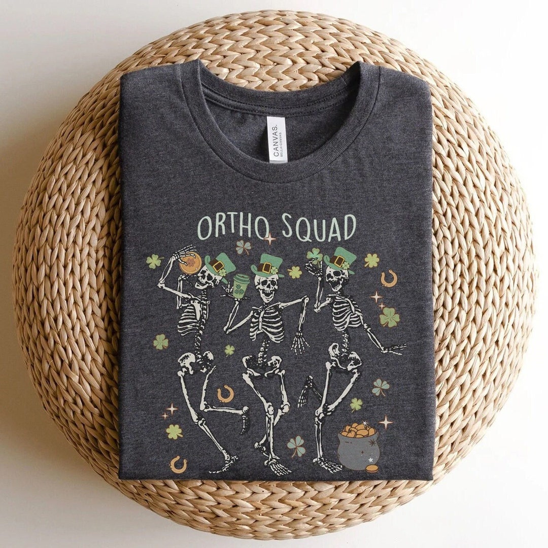 Ortho Squad St Patricks Day T-shirt, Ortho Crew Shirt Orthopedic Nurse ...