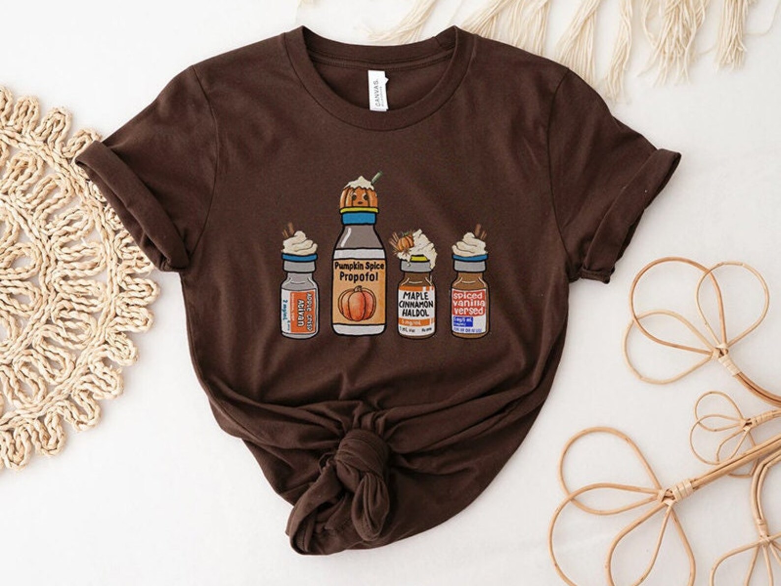 Fall Nurse Nursing T-shirt Funny Halloween Tee Crna Pacu ER - Etsy