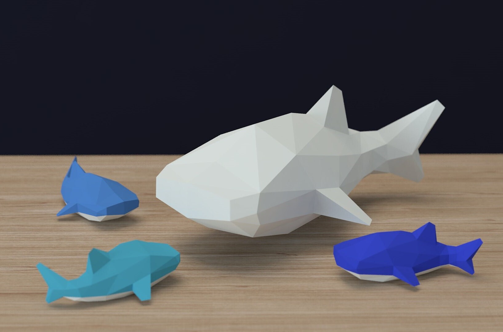 Whale Shark Origami: DIY 3D Paper Sculpture (JPG Pattern) - Etsy