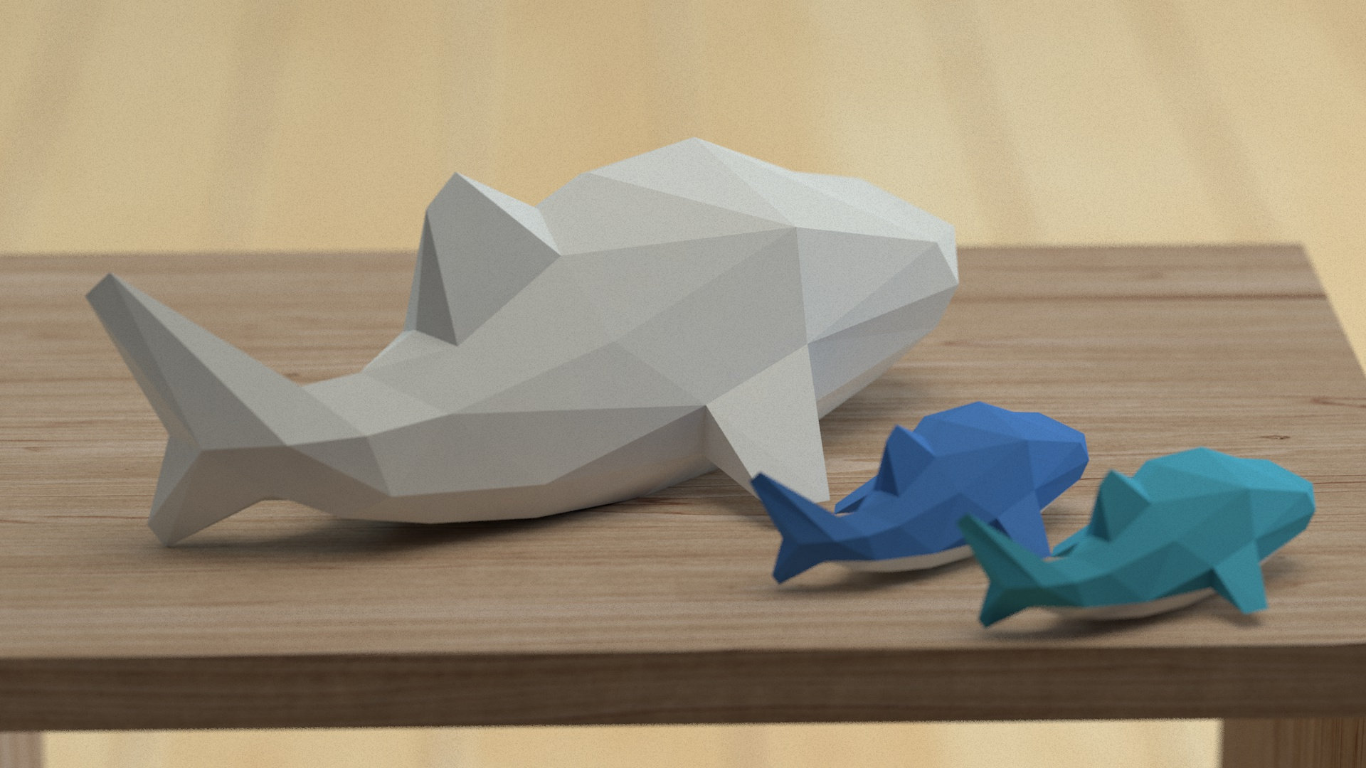 Whale Shark Origami: DIY 3D Paper Sculpture (JPG Pattern) - Etsy