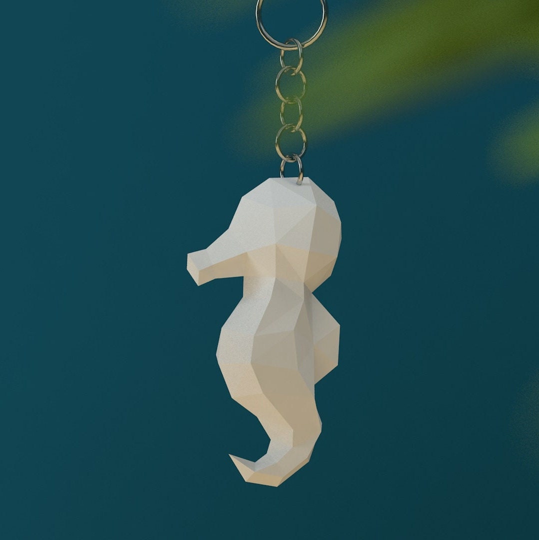 Sea Horse, 3D Papercraft Orgami,animal Origami, DIY, Decoration ...