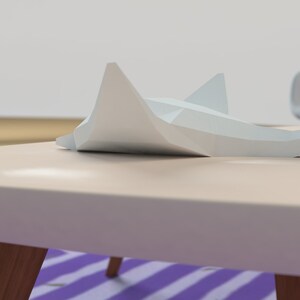 Manta Ray, 3D Origami Papercraft, Animal Origami, Decoration, Diy ...