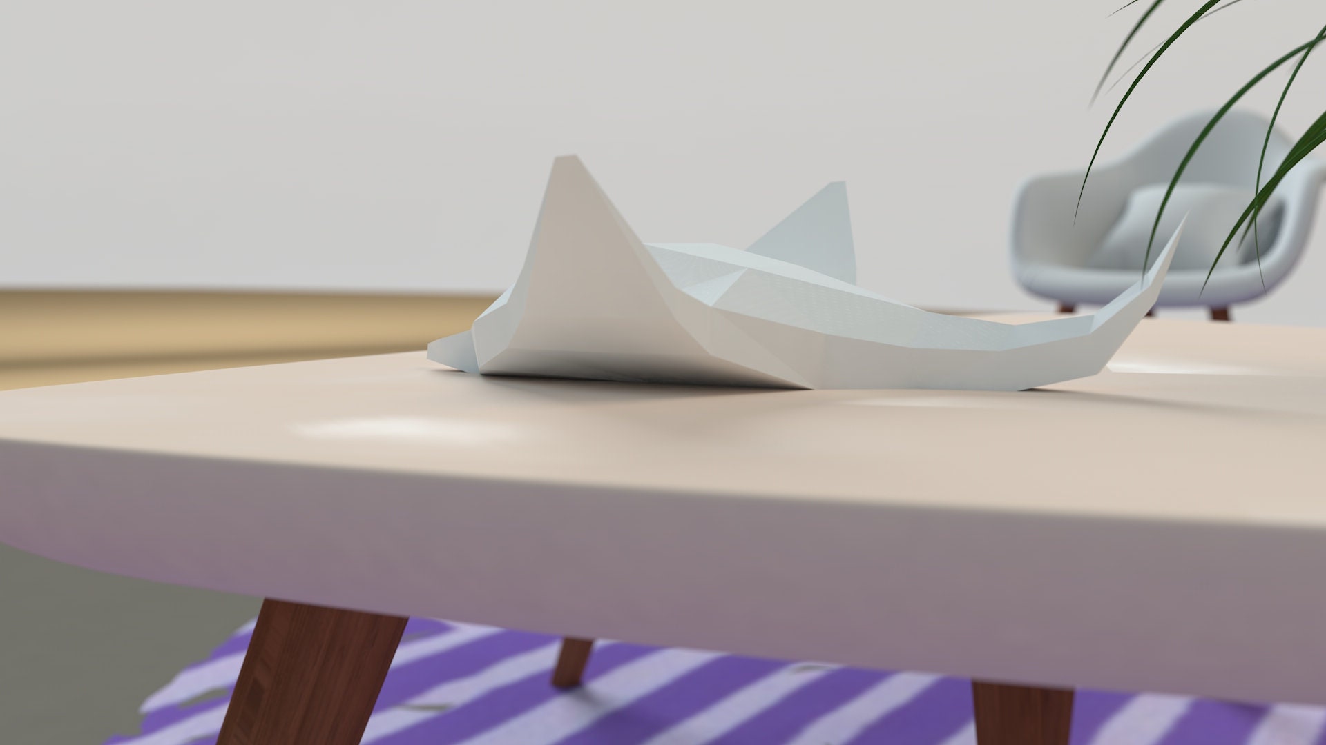 Manta Ray Origami: DIY 3D Paper Sculpture (PDF Pattern) - Etsy