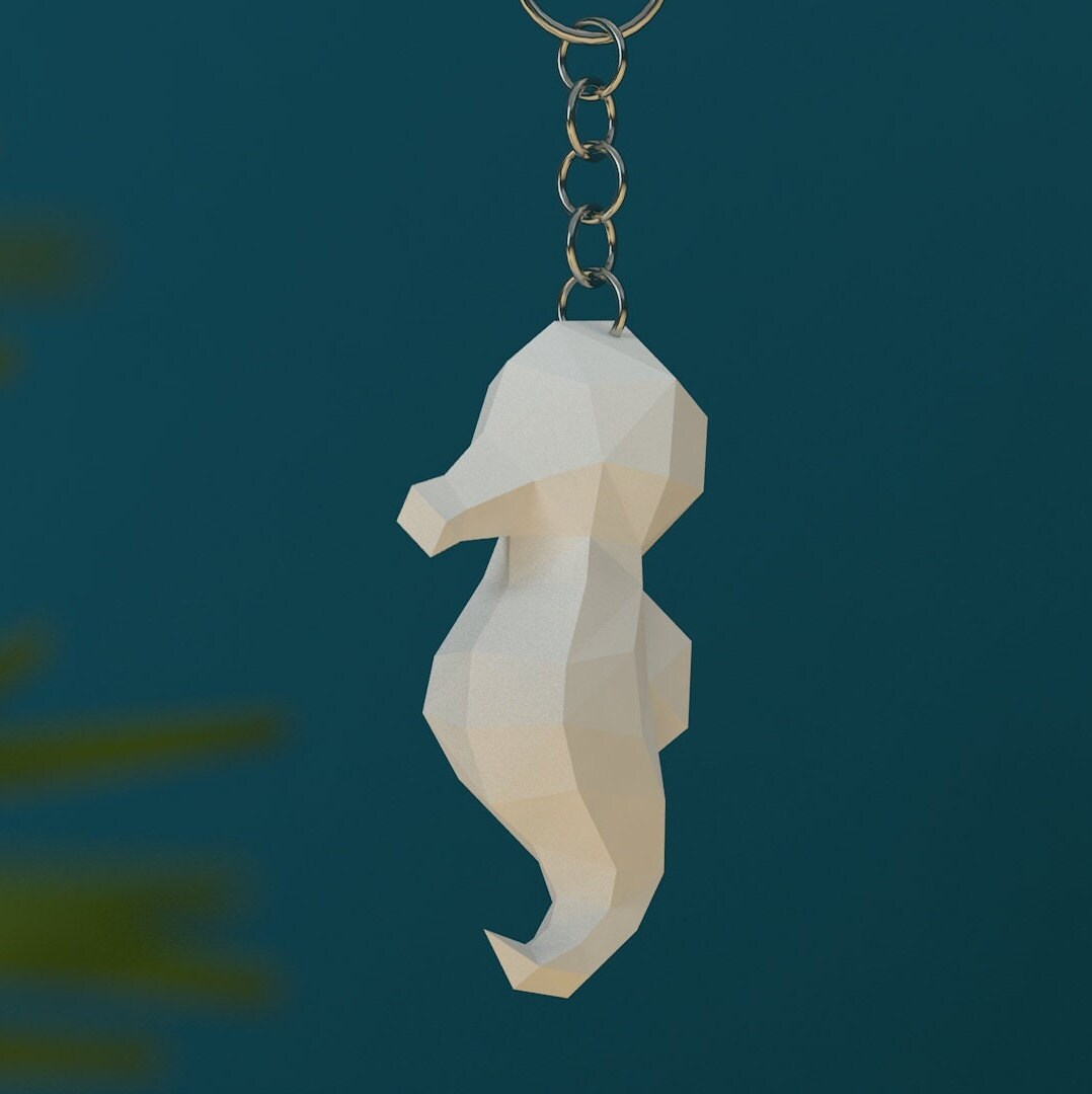 Sea Horse, 3D Papercraft Orgami,animal Origami, DIY, Decoration ...